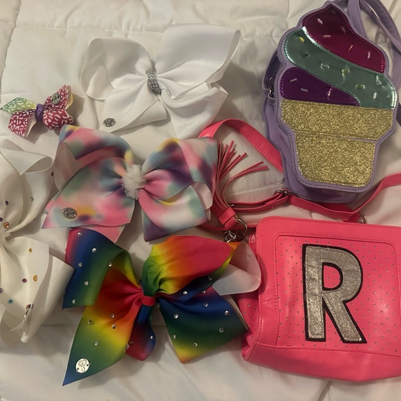 Claire's | Accessories | Jojo Bow And Justiceclaires Purse Bundle M72 ...